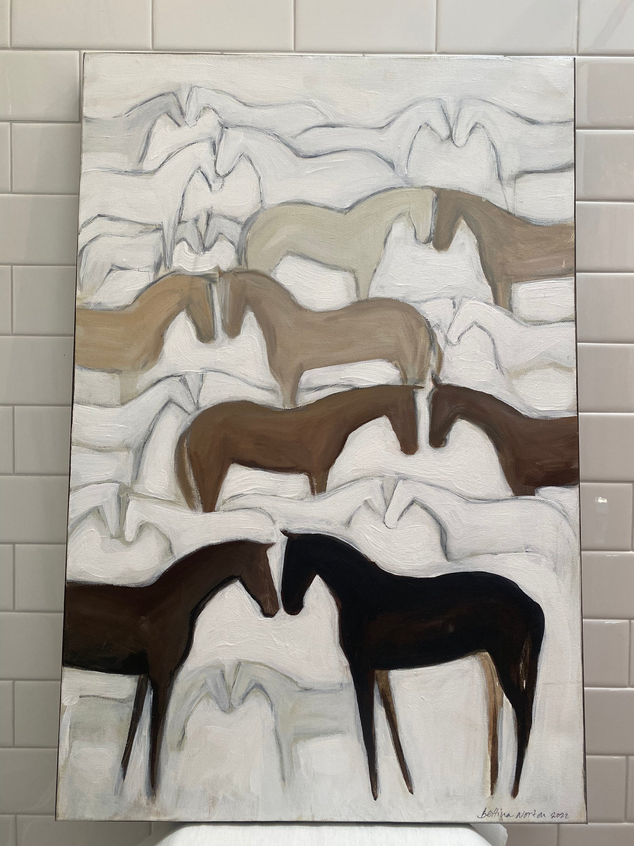 Mantle Original Painting